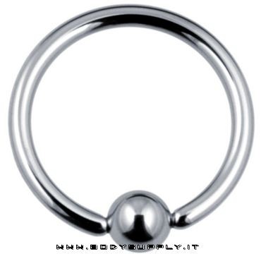 Naturale Tt Ball Closure Rings spessore 1,2mm lunghezza_diametro 10mm